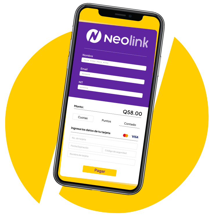 Operaciones Pago Plataforma Neolink